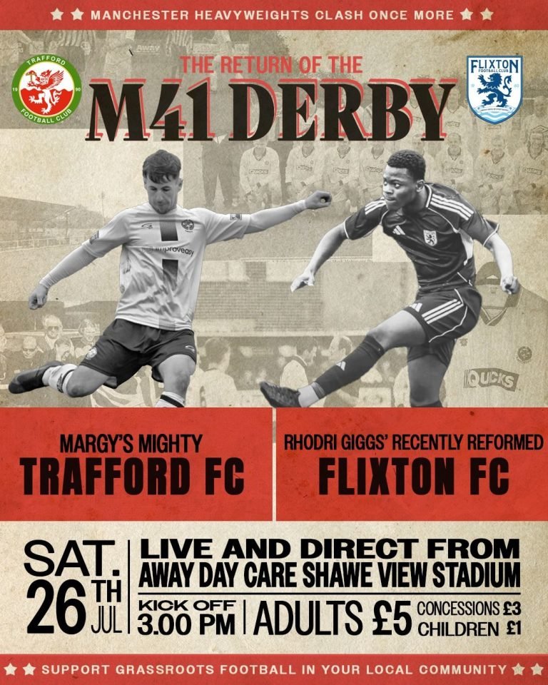 Trafford FC v Flixton FC M41 Derby | Trafford FC